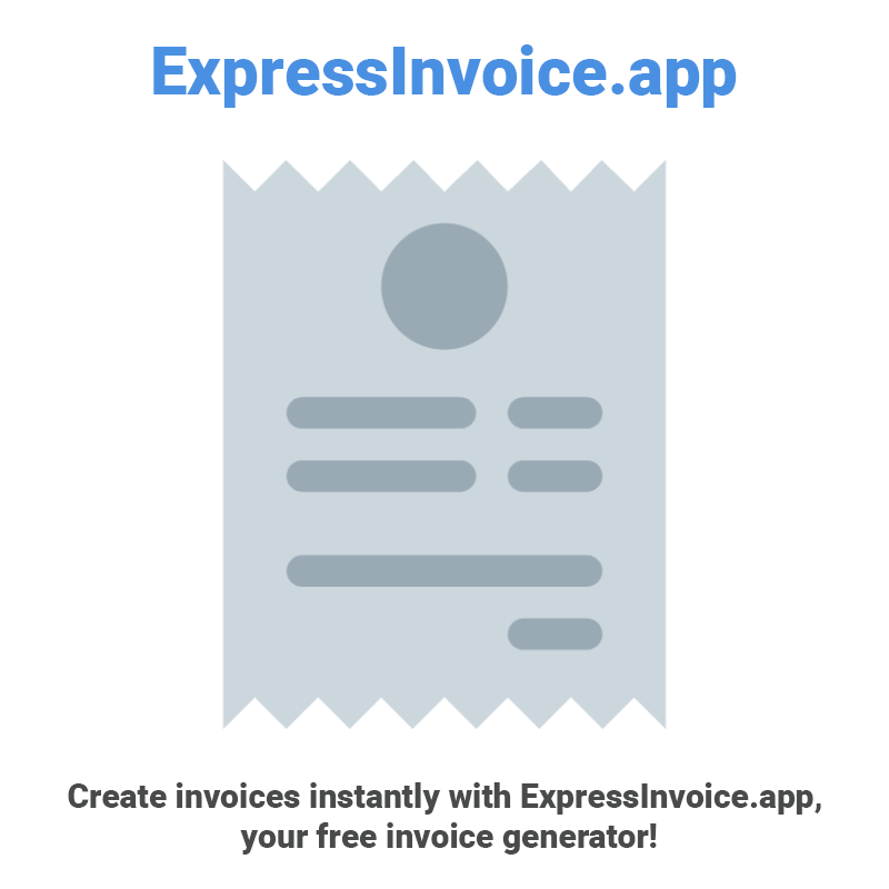 ExpressInvoice.app - Free, Easy, and Privacy Focused Invoice Generator ...